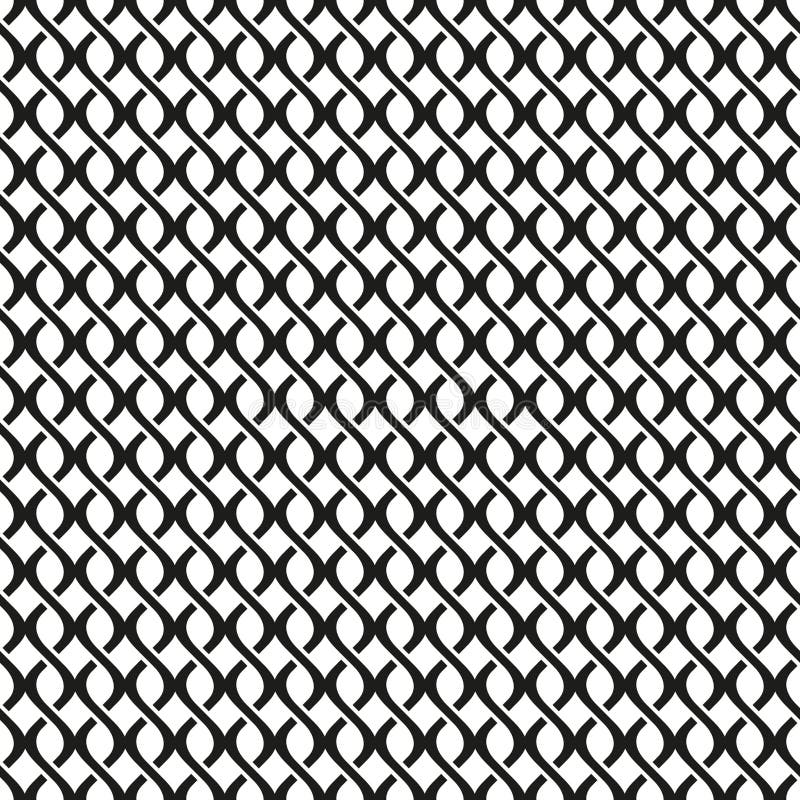 Seamless Decorative Ornamental Pattern Background Stock Illustration ...