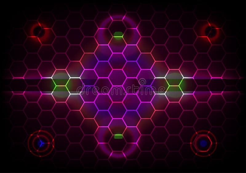 Season Celebration Abstract Background Hive Honeycomb Digital Light ...