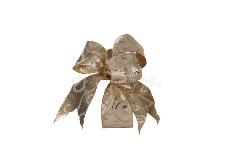 Seasonal Bow Side View stock image. Image of neutral, celebrate - 1731247