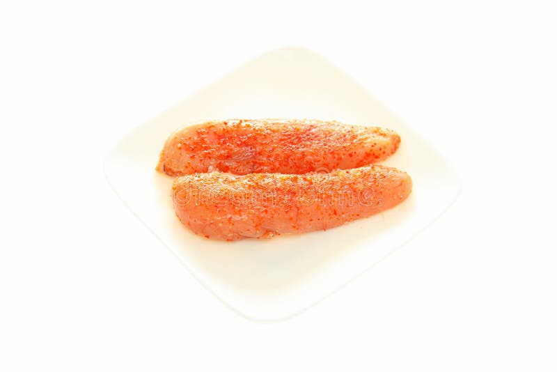 Seasoned cod roe stock image. Image of spicy, pollock - 35656081