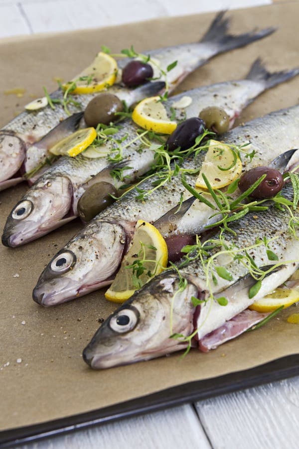 Seasoned Fish stock photo. Image of lunch, healthy, prepared - 26818562