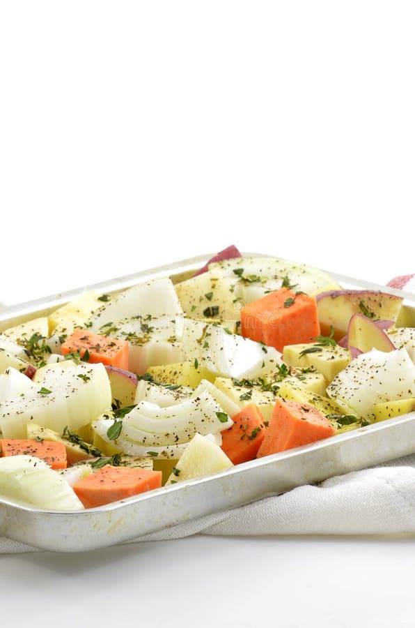 Seasoned vegetables stock photo. Image of yams, chopped - 23051644