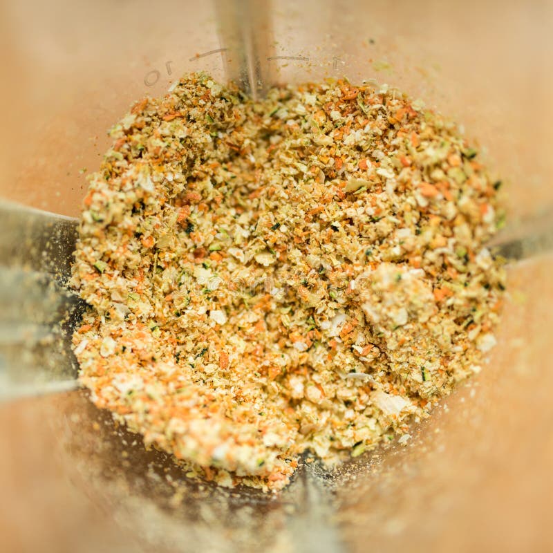 Seasoning Made of Dried Root Vegetables Stock Image - Image of flavor ...