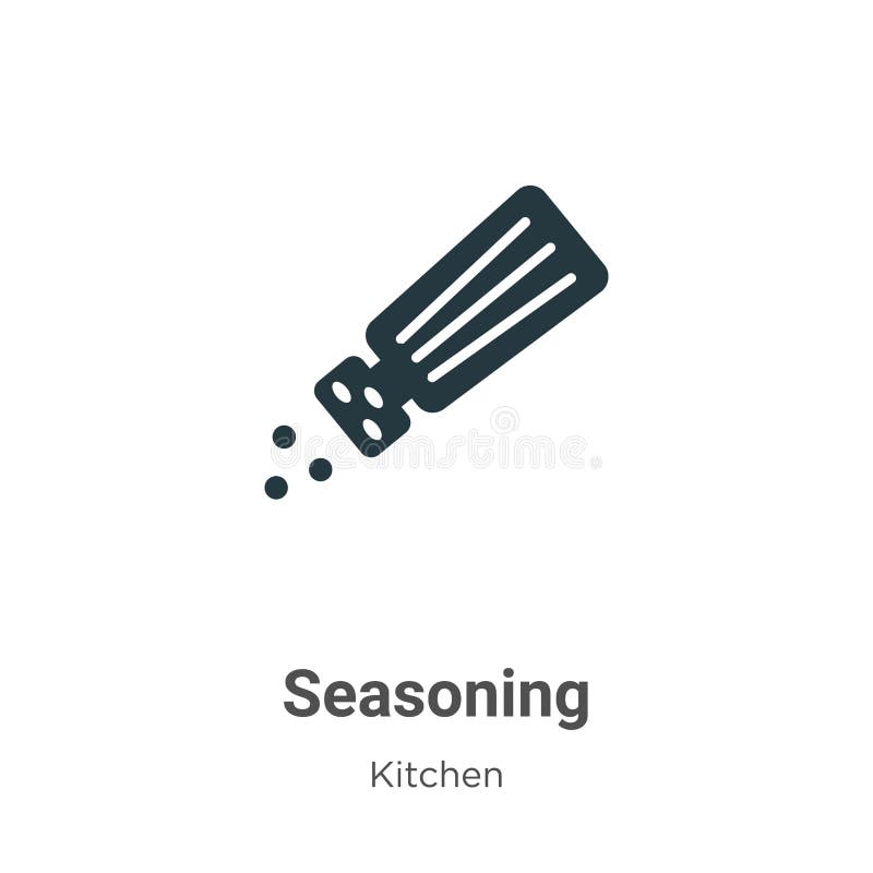 Seasoning Icon Vector From Diet And Nutrition Collection. Thin Line ...