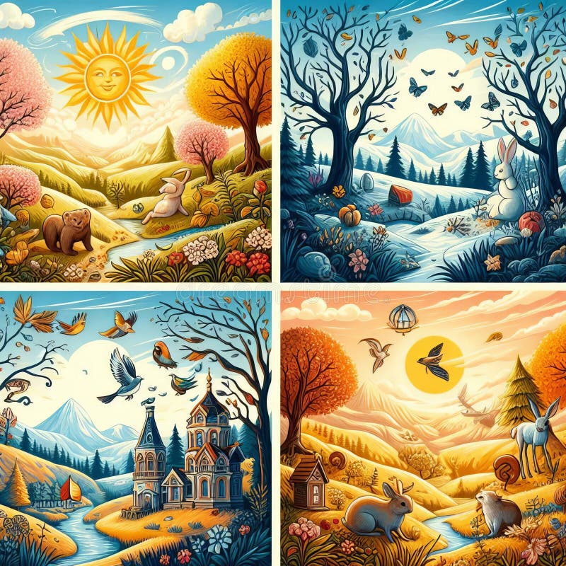 Mer Autumn Stock Illustrations – 3 Mer Autumn Stock Illustrations ...