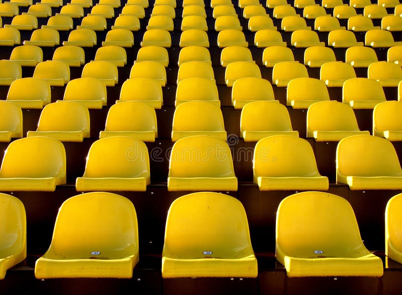 Seat stock photo. Image of tribunes, color, repeated, sports - 300692