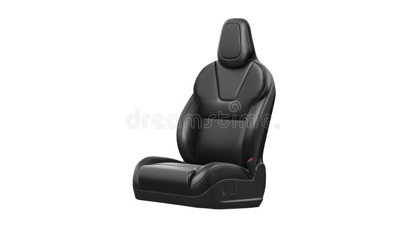 Seat Car Chair Leather Automobile Stock Illustration - Illustration of ...