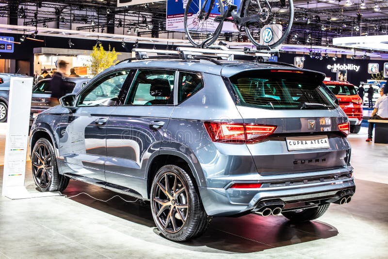 Seat Cupra Ateca Brussels Motor Show Compact Crossover Vehicle Cuv