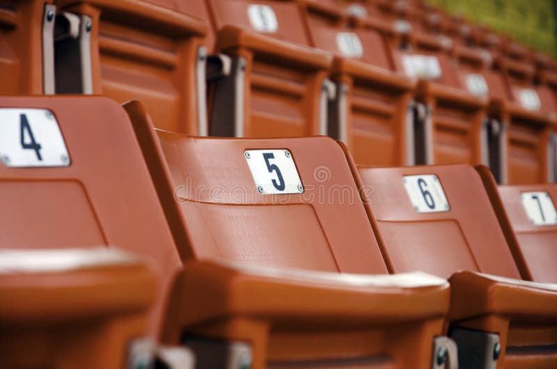 Seat grandstand. stock photo. Image of audience, grand - 39349976