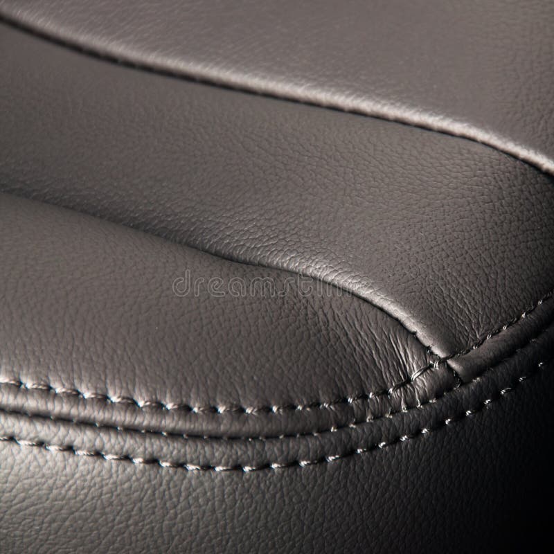 Seat leather interior stock image. Image of sample, contrast - 61522927