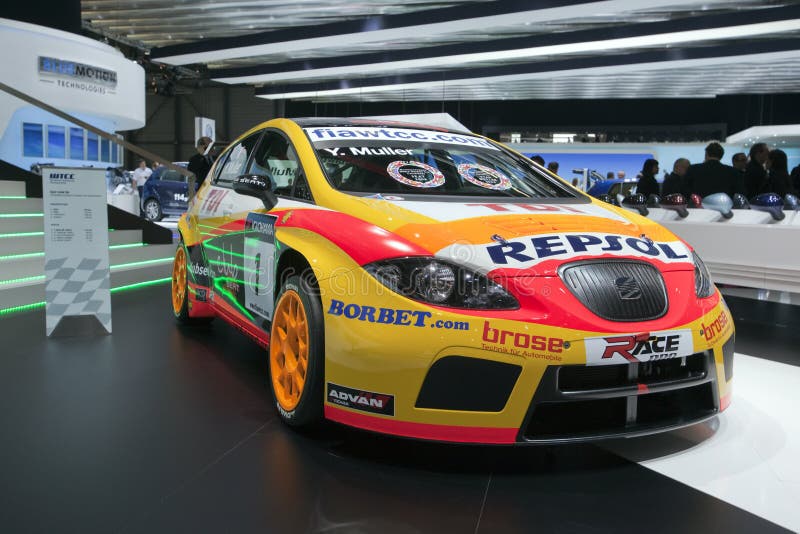 Seat Leon TDI WTCC World Champion Editorial Image - Image of series ...