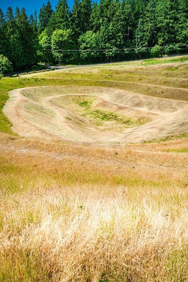 Seatac Johnoson Pit Park 6 stock photo. Image of view - 387598844