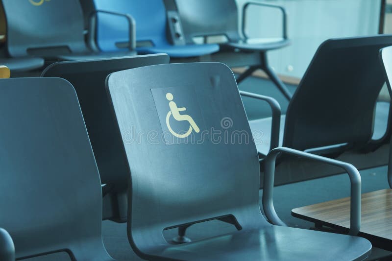 Seating Area with Accessible Chairs for Individuals with Disabilities ...