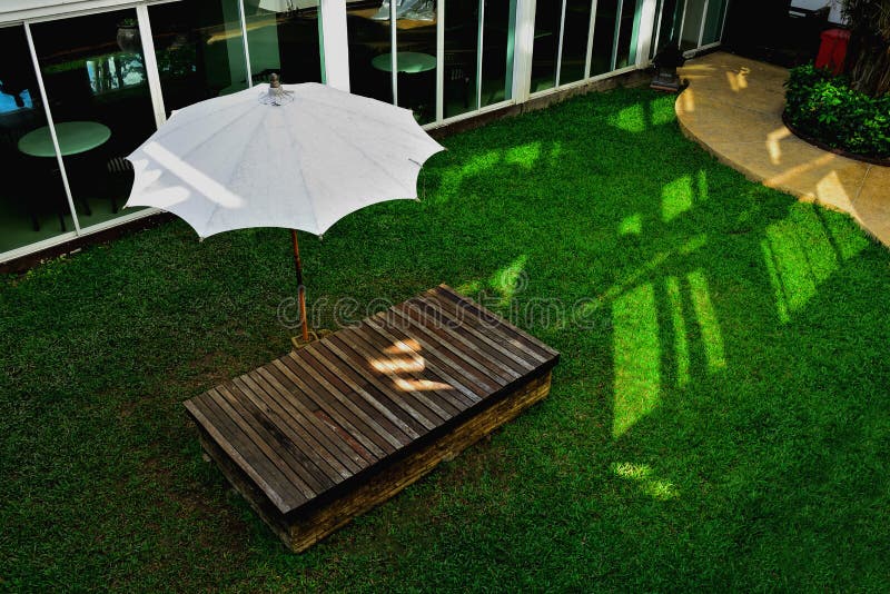 The seating in the garden stock photo. Image of relaxation - 83207036