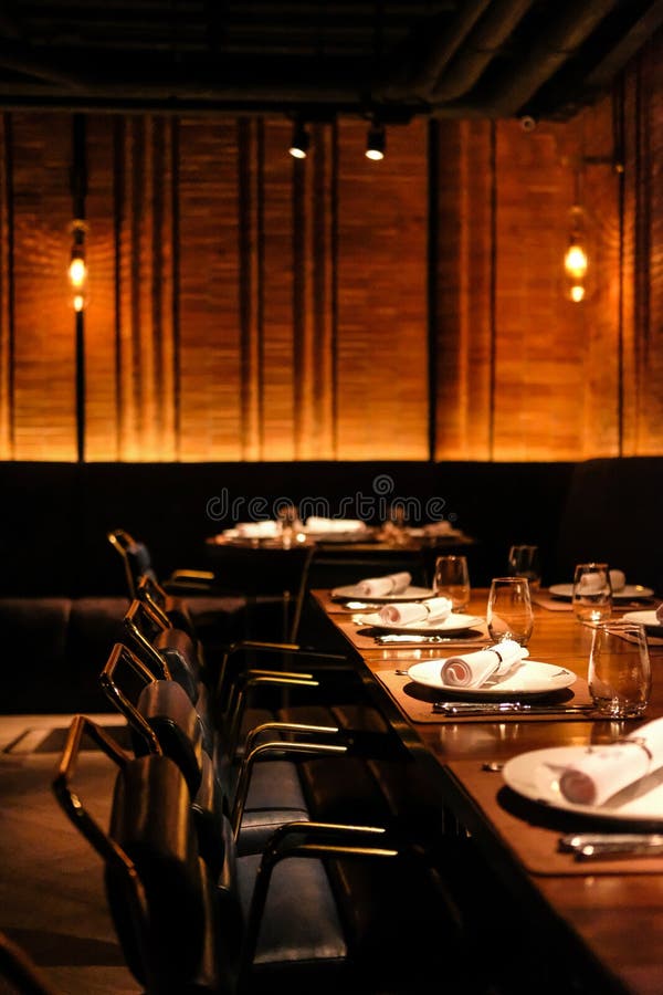 Seating Inside the Restaurant Stock Photo - Image of chair, interior ...