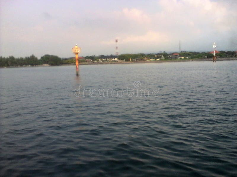 Seatower stock image. Image of tower, seatower, ocean - 281462891