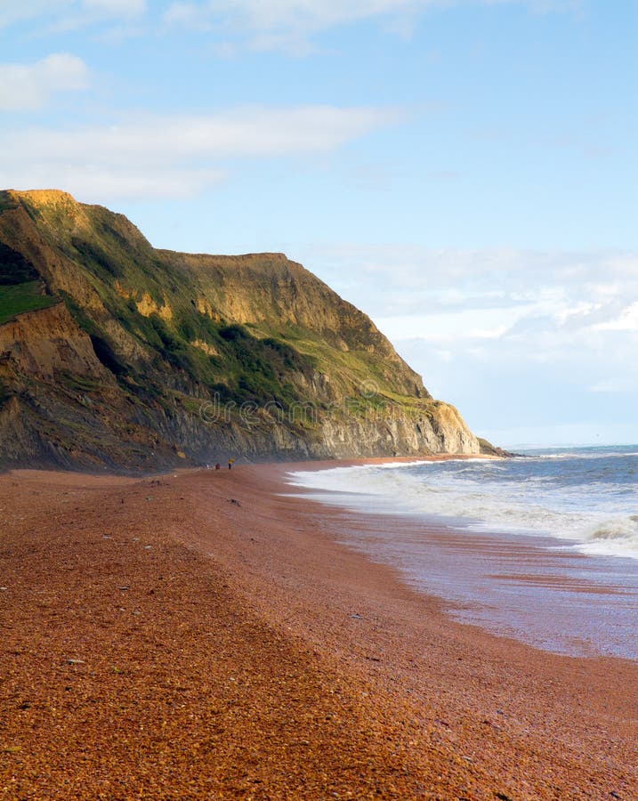 Seatown Beach In Dorset Stock Image - Image: 27013251