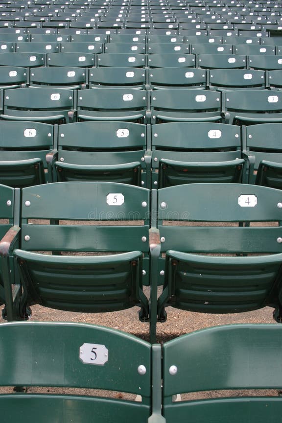 Seats stock image. Image of baseball, audience, seats - 6195007