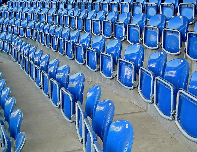 Seats stock photo. Image of outdoors, aisle, bleachers - 7827846