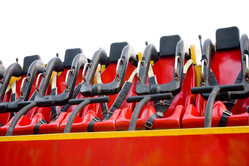 Seats in amusement park stock image. Image of ride, rides - 27684625