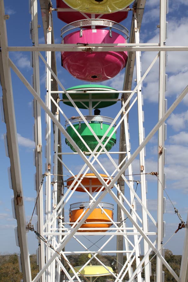 Ferris Wheel Seats stock image. Image of nobody, large - 2482079