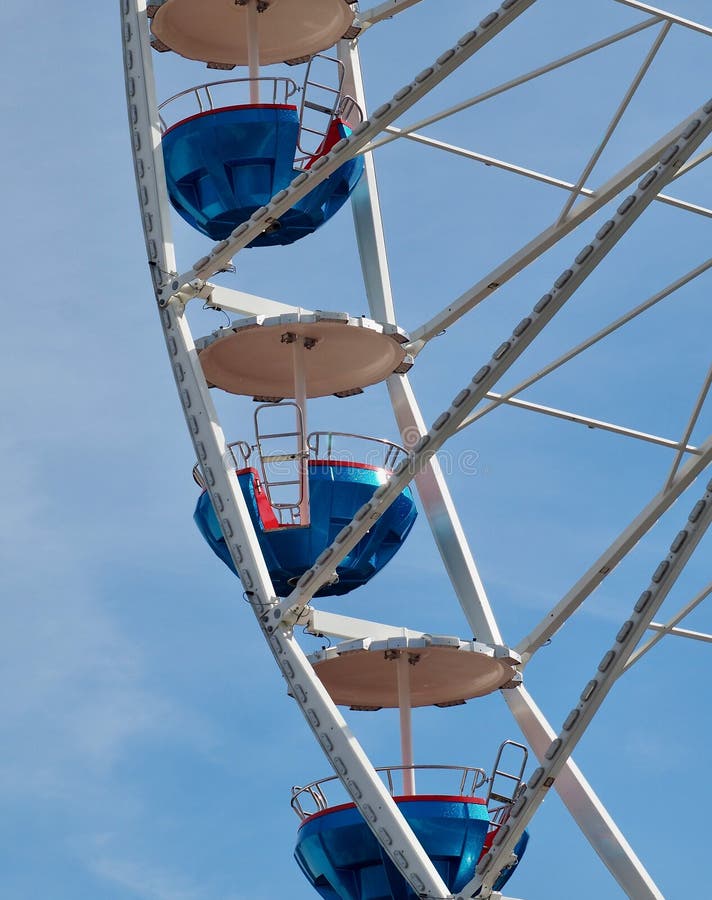 Seats of a Ferris Wheel on a Funfair Editorial Photo - Image of ...