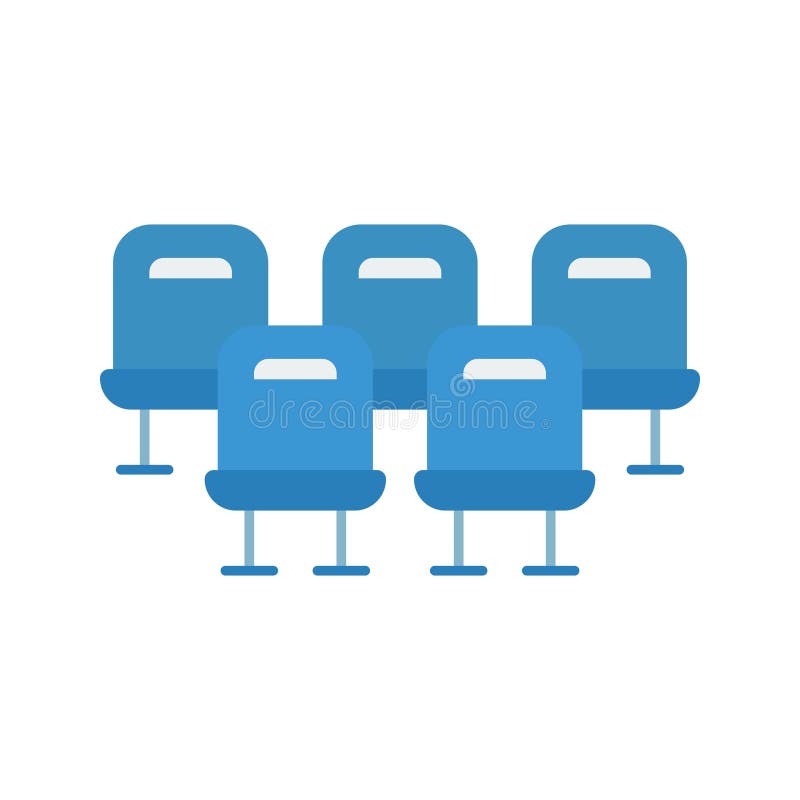 Seats Icon in Filled, Thin Line, Outline and Stroke Style. Vector ...