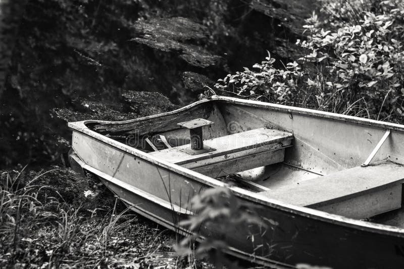 Rowboat Camping Black White Stock Photos - Free & Royalty-Free Stock ...
