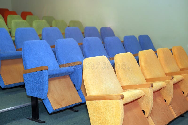 Seats stock photo. Image of audience, comfortable, film - 34429798