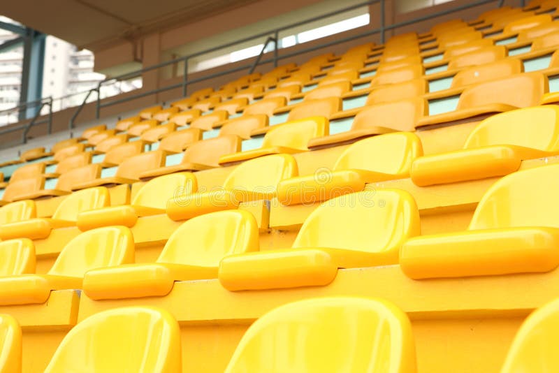 Seats in stadium stock photo. Image of background, crowd - 16989586