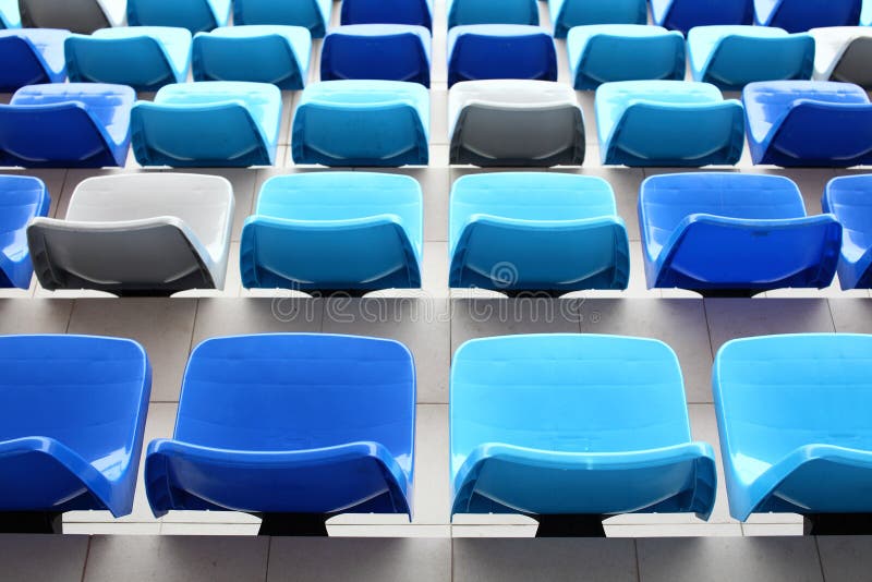 Seats in stadium stock photo. Image of bench, empty, building - 31621384