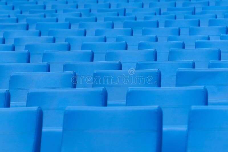 Seats at the stadium stock image. Image of blank, stadium - 273475425