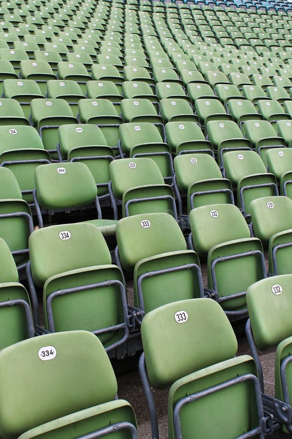 Seats in stadium stock image. Image of bench, color, soccer - 38749439