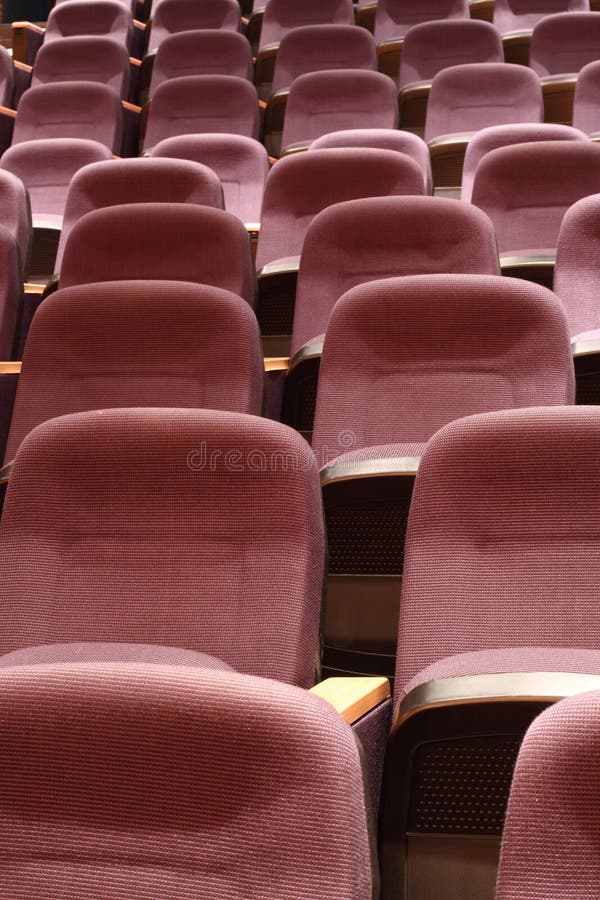 Seats in Theater stock image. Image of theatre, seating - 26959579