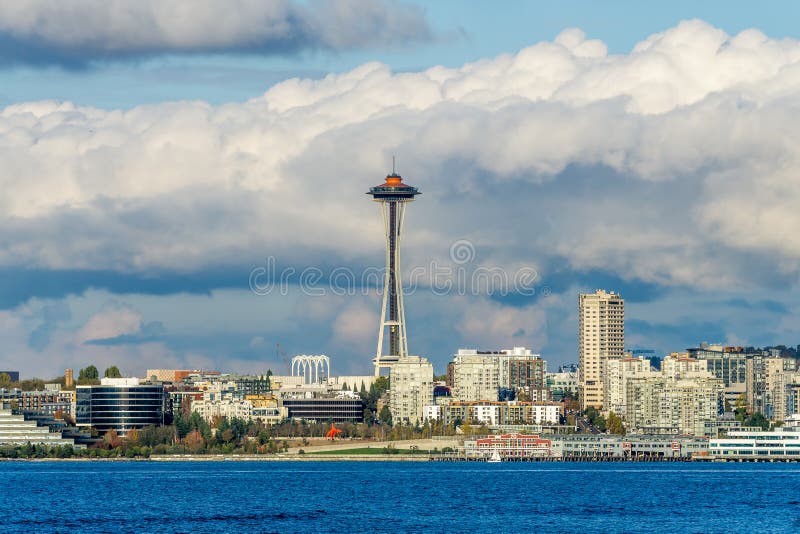 Seattle Architecture Skyline 10 Editorial Stock Photo - Image of ...