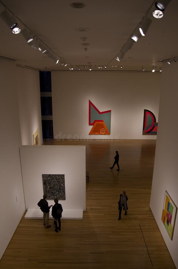 Seattle Art Museum Interior Editorial Stock Photo - Image of artwork ...