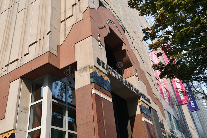 Seattle Art Museum in Washington State Editorial Image - Image of ...