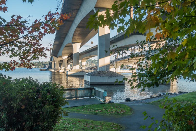 Seattle Bridge 10 stock image. Image of northwest, state - 61414023