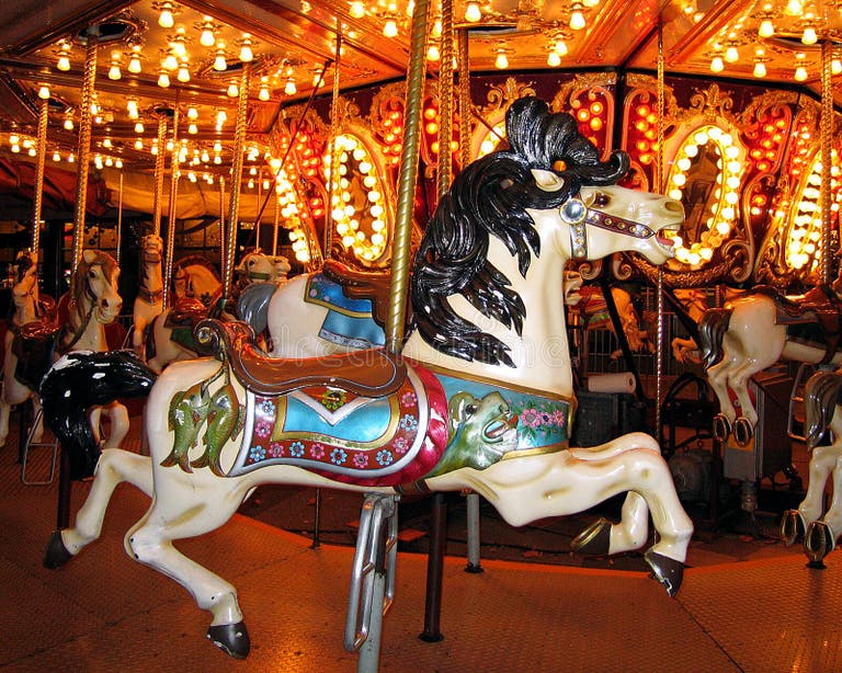 Seattle Center Carousel stock photo. Image of seattle, museum - 48174