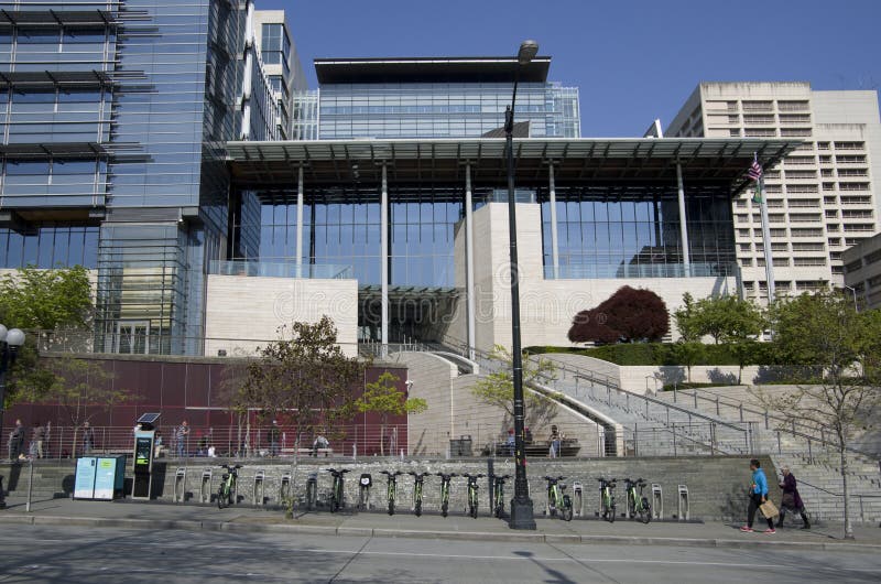 Seattle City Hall editorial photo. Image of seattle, hall - 53296166