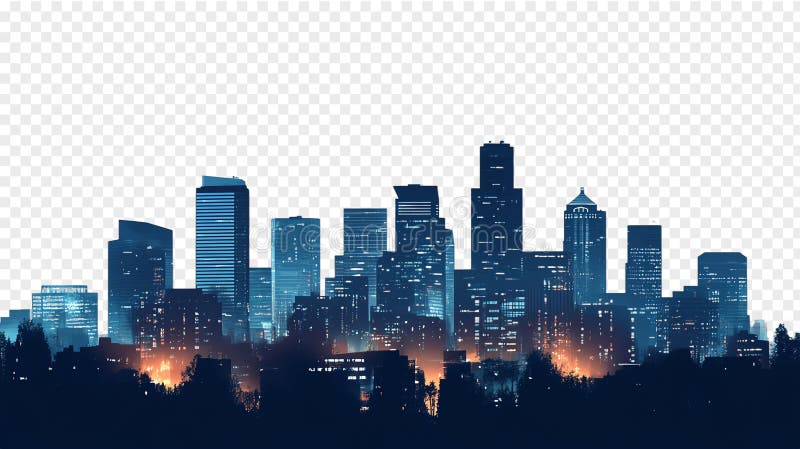 Seattle city skyline stock image. Illustration of layout - 341488721