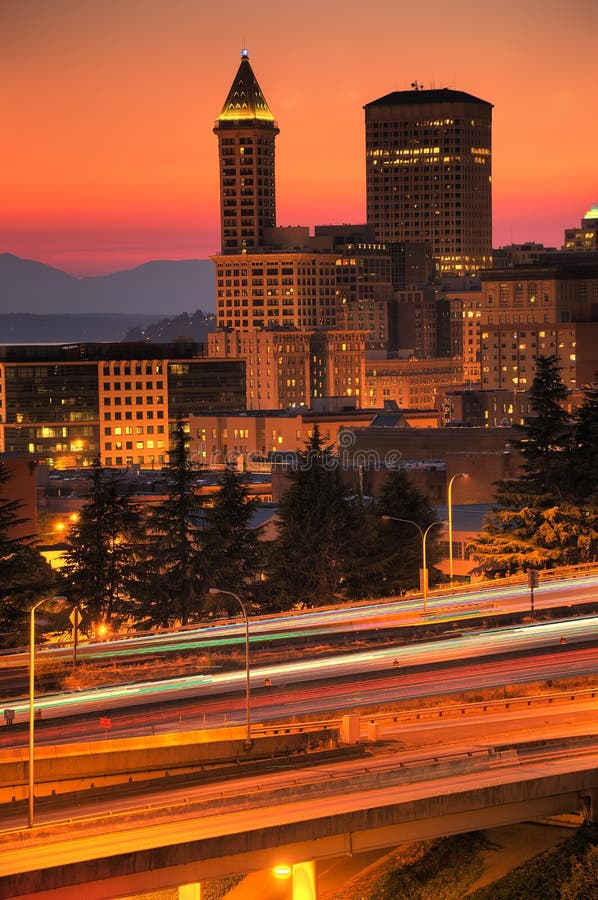 Roanoke Virginia Skyline stock photo. Image of south - 73381744