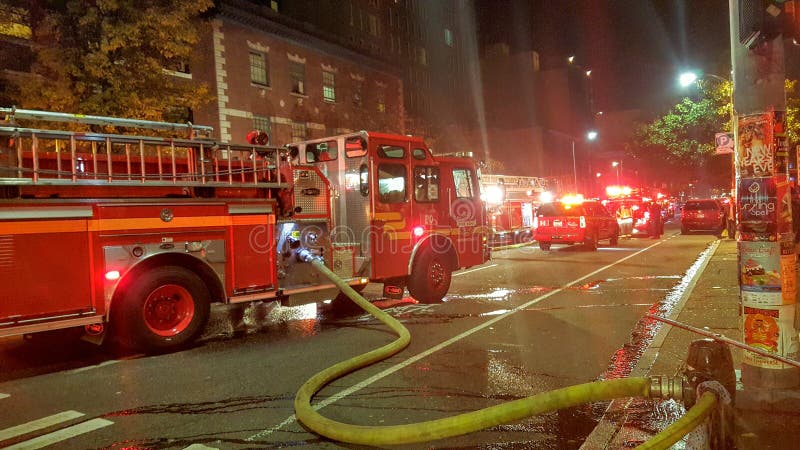 Seattle Fire Rescue on Scene Editorial Stock Image - Image of fire ...