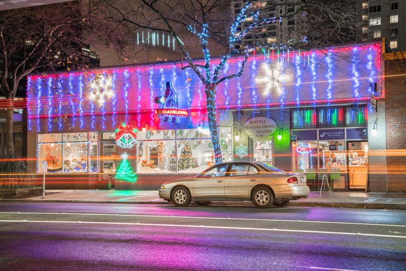 NBC Studio Neon Sign editorial stock image. Image of city - 18373604