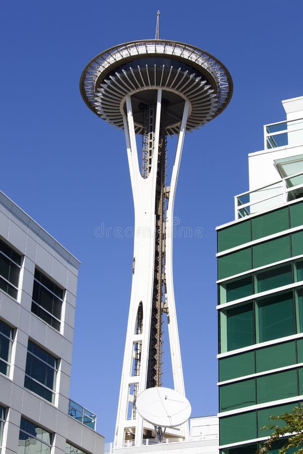Seattle Modern Architecture Editorial Stock Image - Image of buildings ...