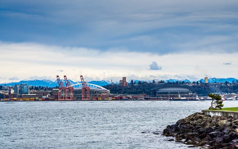 Seattle Port Architecture 2 Stock Image - Image of washington, outdoors ...