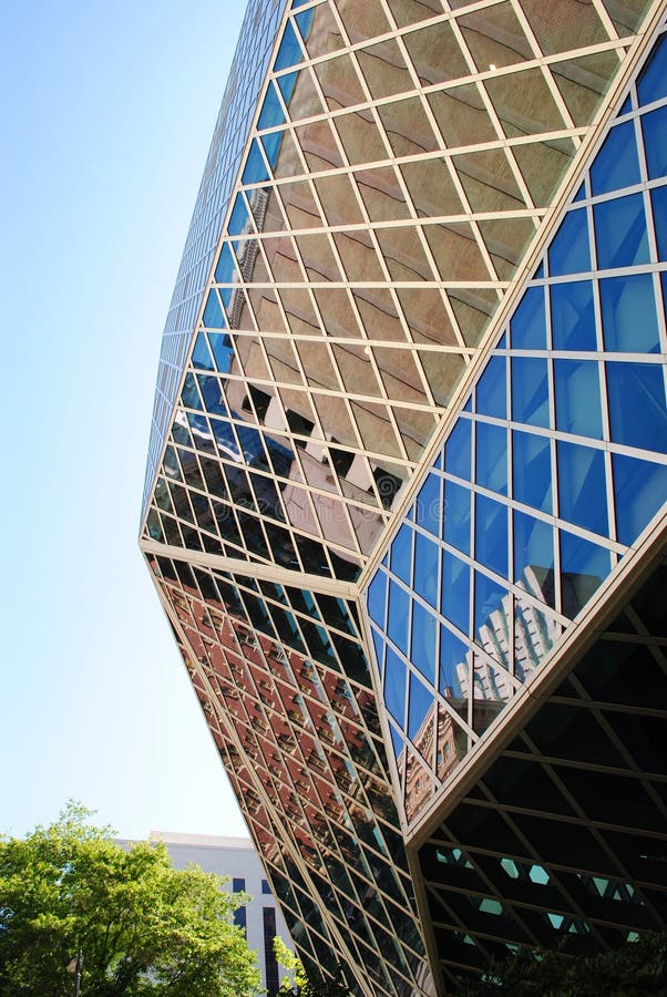 Seattle Public Library stock photo. Image of modern, library - 20796840