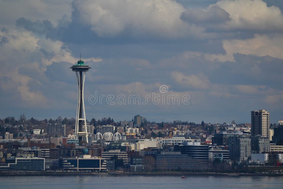 Seattle S Waterfront, Seattle, Washington Editorial Stock Photo - Image ...