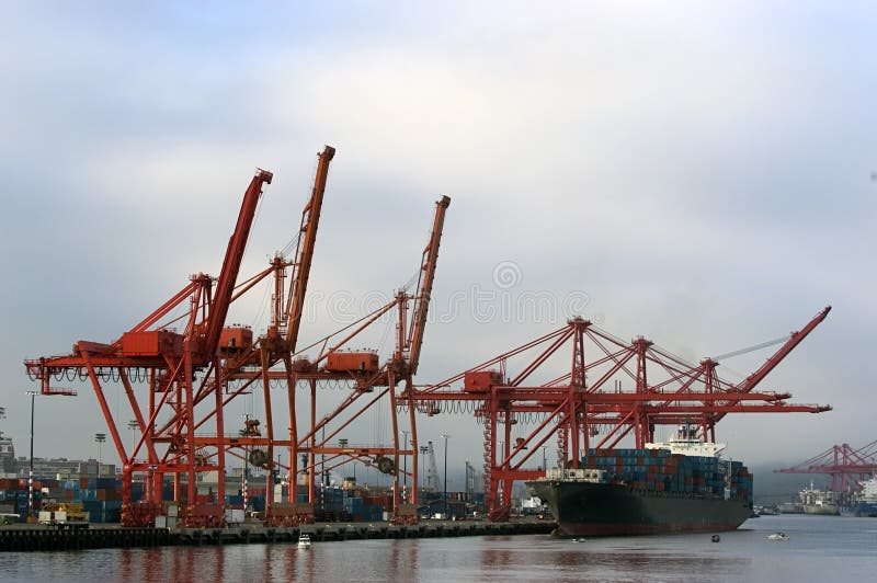 Warehouse. stock image. Image of cargo, move, carrier - 1537821