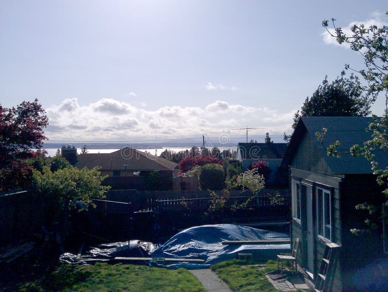 Seattle Sky stock photo. Image of summer, happiness, beautiful - 46569622